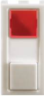 1 Module Bell Call Indicator White 66705 - Electrical and Networking ...