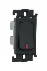 25 A 1 Module Switch with Indicator (Grey) - 676341 - Electrical and ...