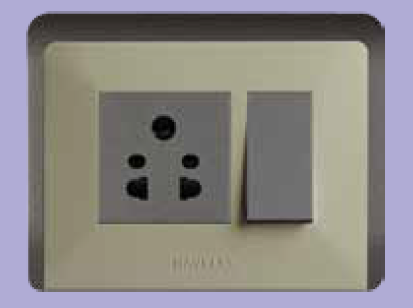 8 Module Vertical Inner Frame Black AHLPIIGV08 - Electrical and ...